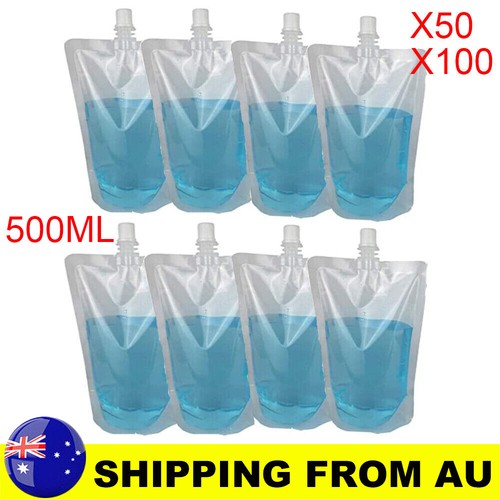 500ML Flask Pocket Bladder Bags Concealable Alcohol Drinks Flask Spout ...