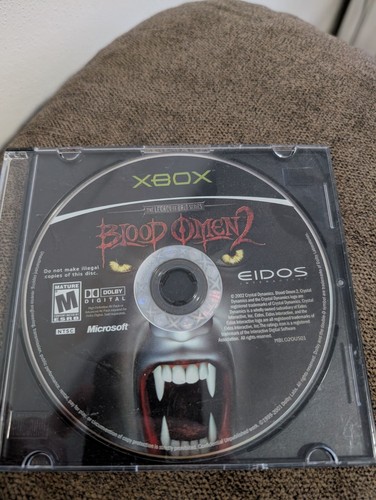 Microsoft Xbox Disc Only TESTED Blood Omen 2 | eBay