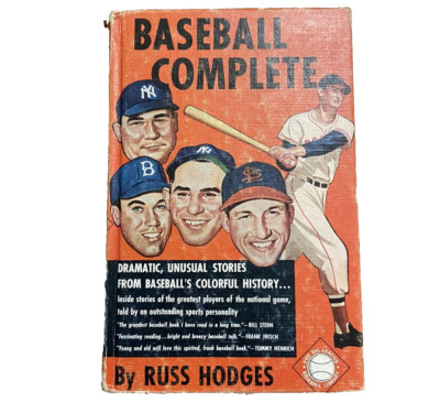 Baseball Complete by Russ Hodges -- Sports, Hardcover, 1963, Vintage | eBay