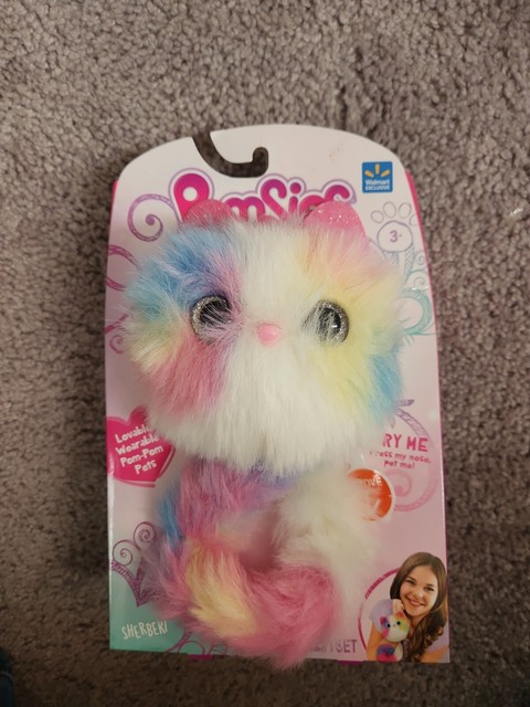 Pomsies Sherbert Interactive Plush Pet 50 Sounds and Reactions for sale ...