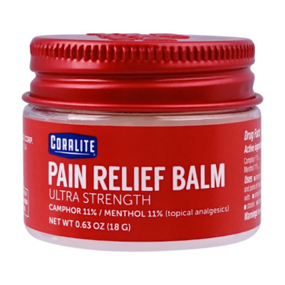Coralite Pain Relief Balm Ultra Strength 0.63 oz. 18 g Free Shipping ...