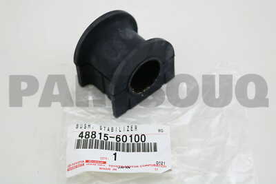 4881560100 Genuine Toyota BUSH, FRONT STABILIZER BAR, NO.1 48815-60100 ...