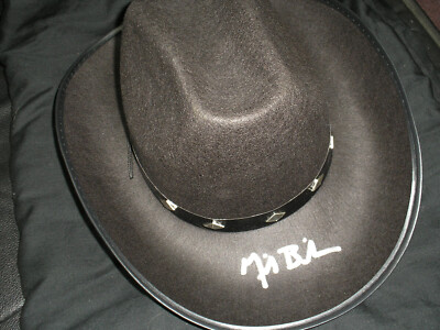 MICHAEL BIEHN Signed Cowboy HAT TOMBSTONE Johnny Ringo BAS BECKETT JSA ...