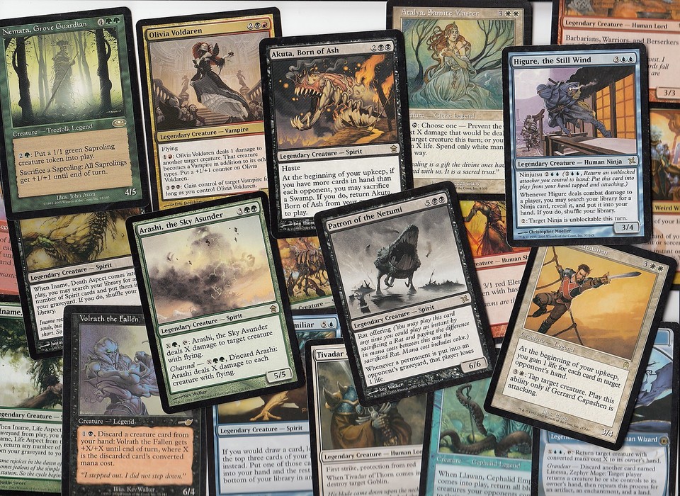 20 Different RARE Legendary Creature - Commander - EDH - Magic MTG FTG ...