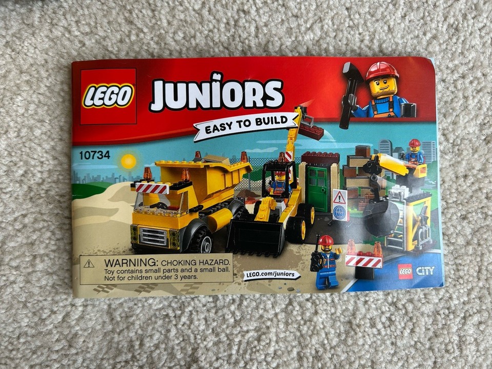 LEGO Demolition Site 10734 Construction JUNIORS Complete w dump truck ...