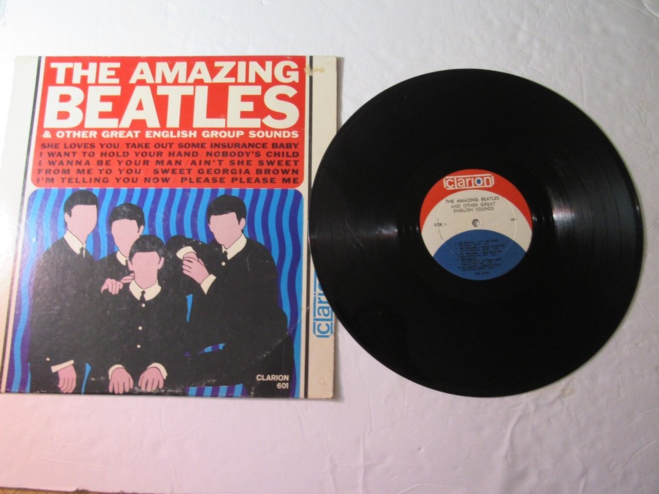 The Amazing Beatles & Other Great English Sounds, Clarion 601, Vinyl LP ...