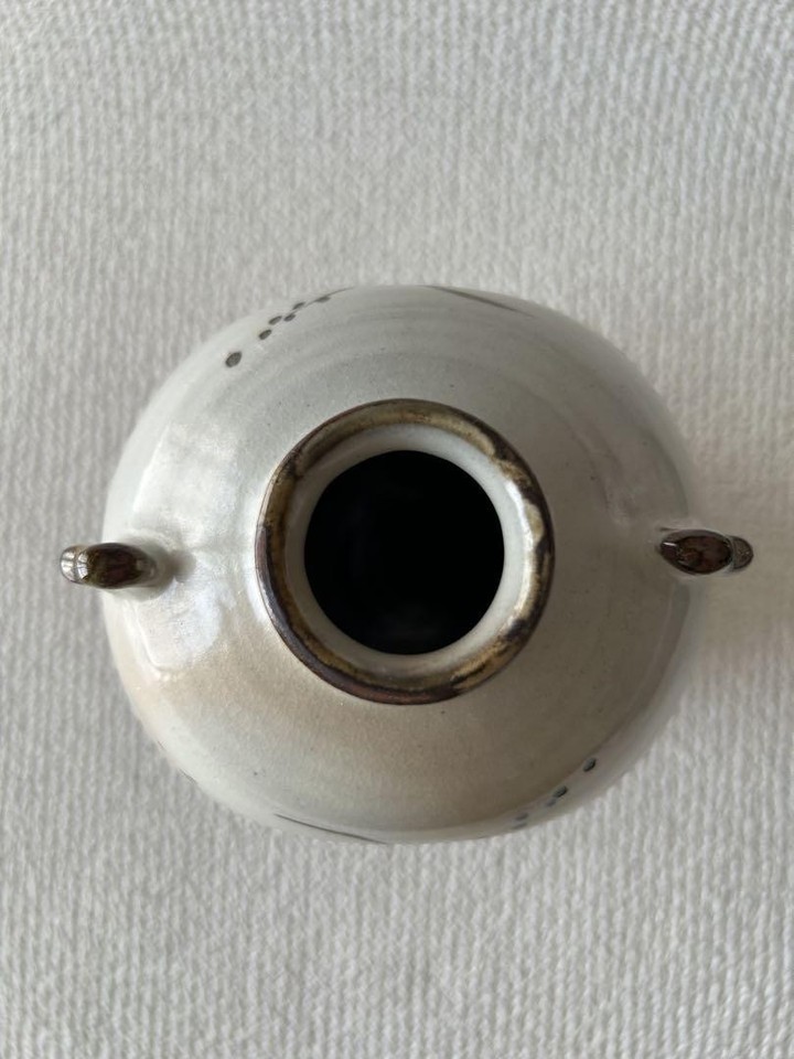 Vase Japanese Pottery of Kiyomizu #155 15x13cm/5.9x5.11" Vase Vase Vase ...