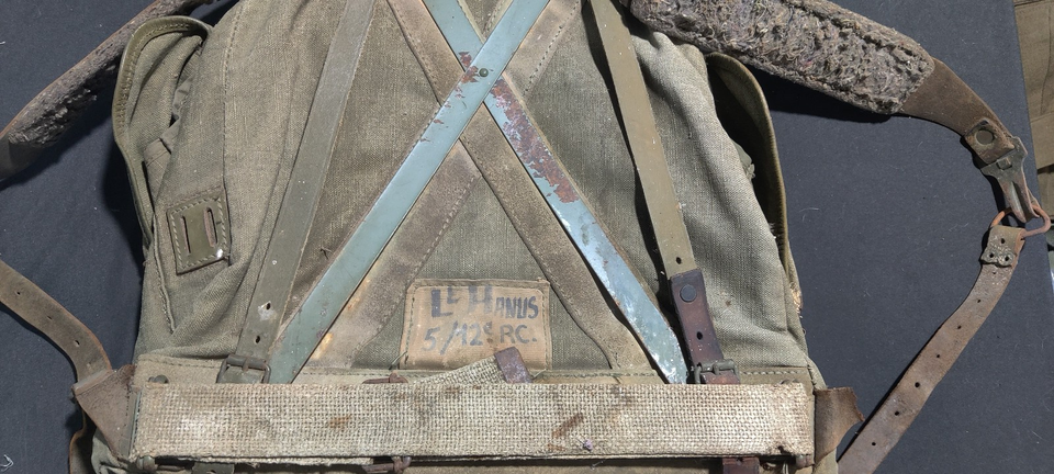 Genuine French Indochina War Vietnam X-Frame Rucksack Backpack | eBay
