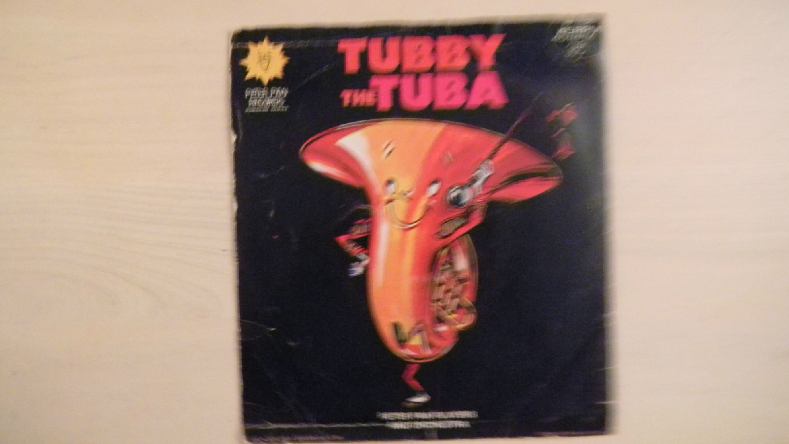 Peter Pan Records Sunshine Series TUBBY THE TUBA 45rpm 60s | eBay