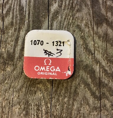 Vintage Omega watch 1070 caliber Balance Staff part #1321 New Old Stock ...