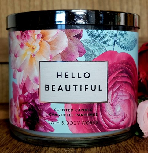 B&BW Hello Beautiful 3-Wick Candle (Overseas Release) RARE & HTF | eBay