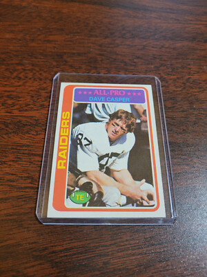 1978 Topps Dave Casper All Pro Football Card #50 Oakland Raiders MT | eBay