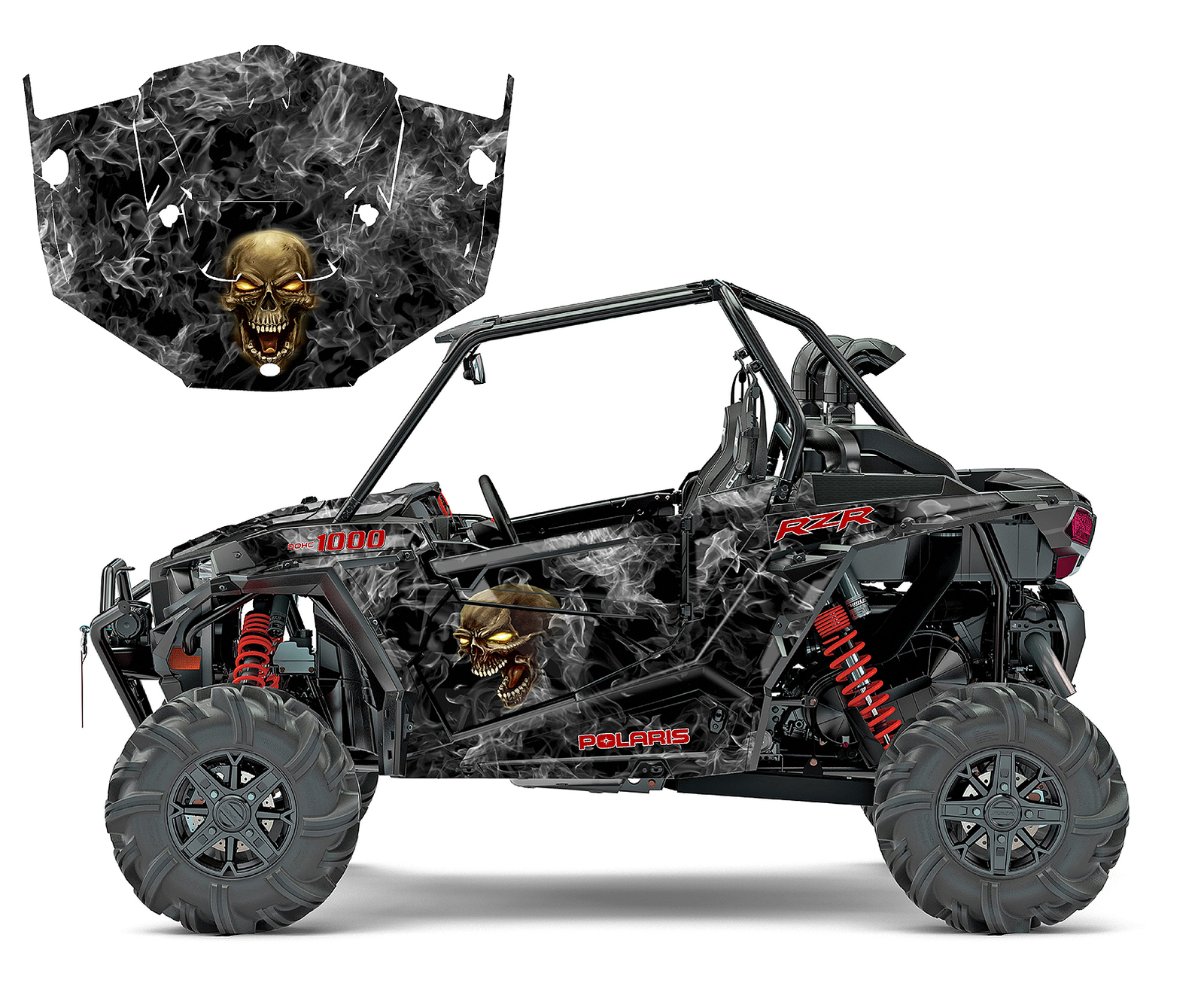 2013-2018 Polaris RZR 1000 1000XP Graphic with Door Wrap Kit #6695 ...