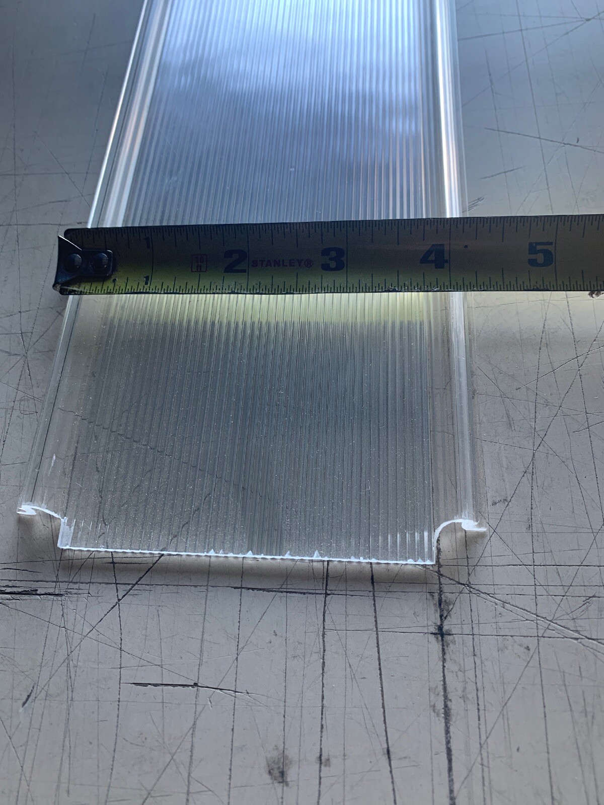 Hill-Rom Hospital Bed Light. Integris New Clear Linear 3’ & 4’ 4 1/4 ...