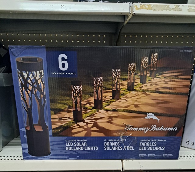Tommy Bahama Solar LED Pathway Lights (6 Pack) for sale online | eBay
