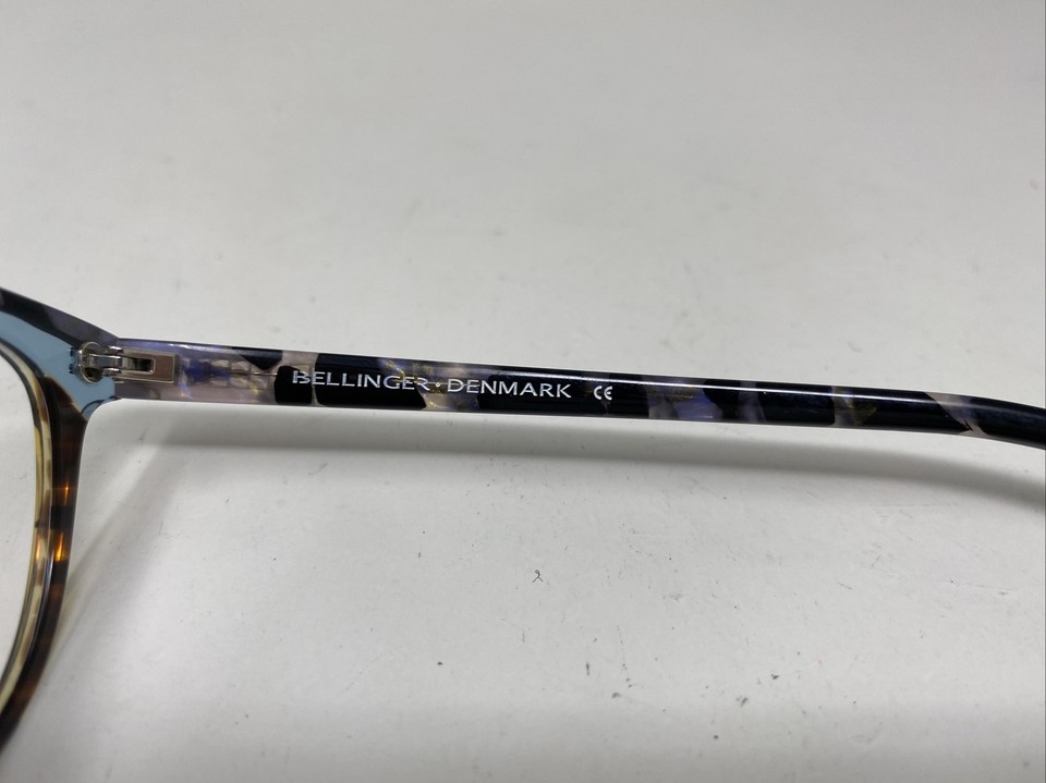 BELLINGER DENMARK EYEGLASS LESS ACE 2115 48/18/140 c 274 GRAY BROWN ...