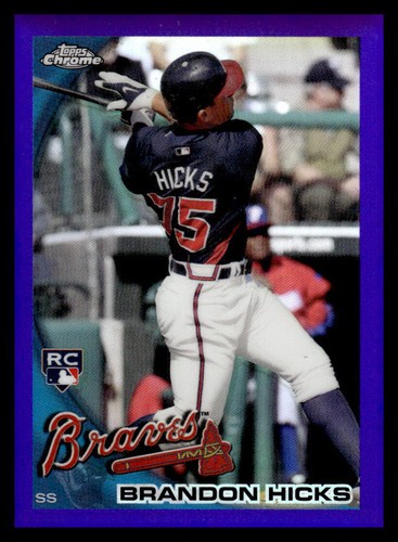 2010 Topps Chrome #197 Brandon Hicks Purple /599 RC | eBay