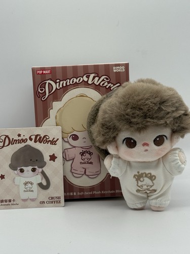 Authentic PopMart Dimoo Crush On Coffee Series Plush Pendant - Aromatic ...