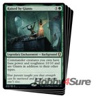 Raised By Giants X4 M/NM Magic MTG Commander Legends: Battle For Baldur ...