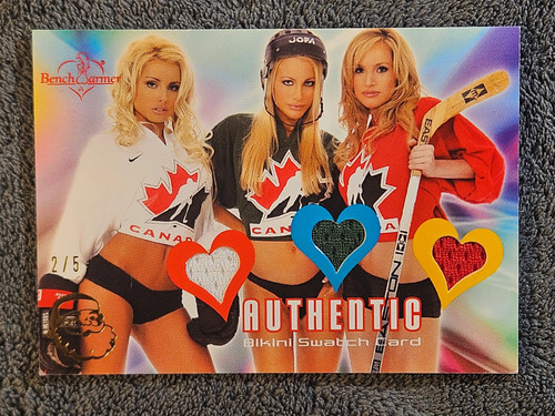2004 Bench Warmer Swatch Gold Mary Riley Kacey Bytheway Camille ...