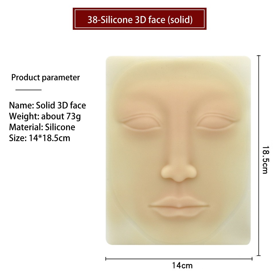 Anfänger 3D Silikon Permanent Makeup Tattoo Ausbildung Praxis Fake Skin ...