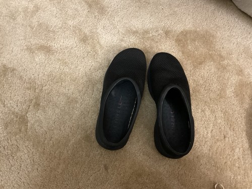 Clogs, Mules Merrell Encore Mules/clogs Size 8 1/2 Black Mesh Cloth Top ...