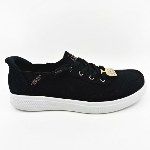 Skechers Bobs Skipper Keep It Sweet Black Womens Slip On Sneakers | eBay