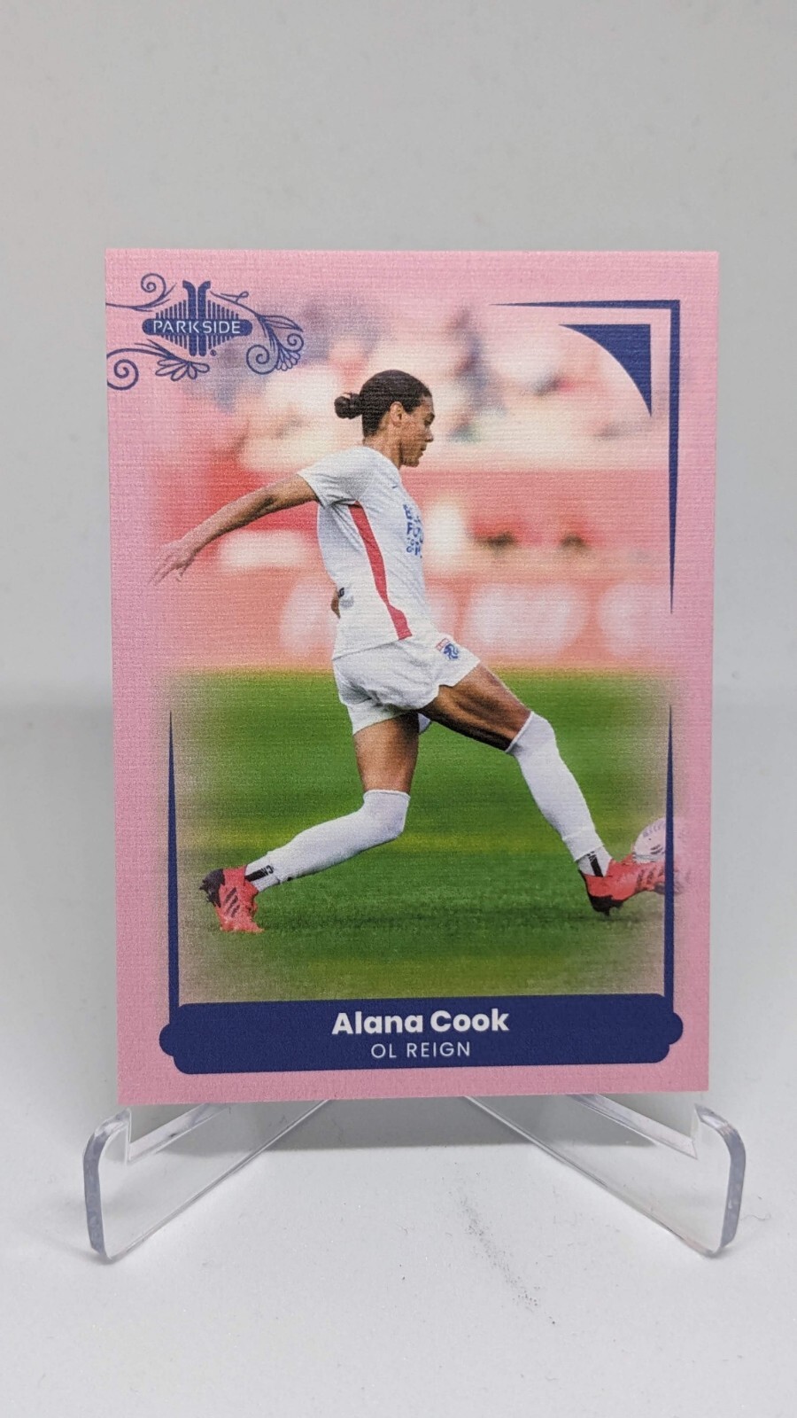 2022 Parkside NWSL Paramount Alana Cook Pink /225 #60 | eBay