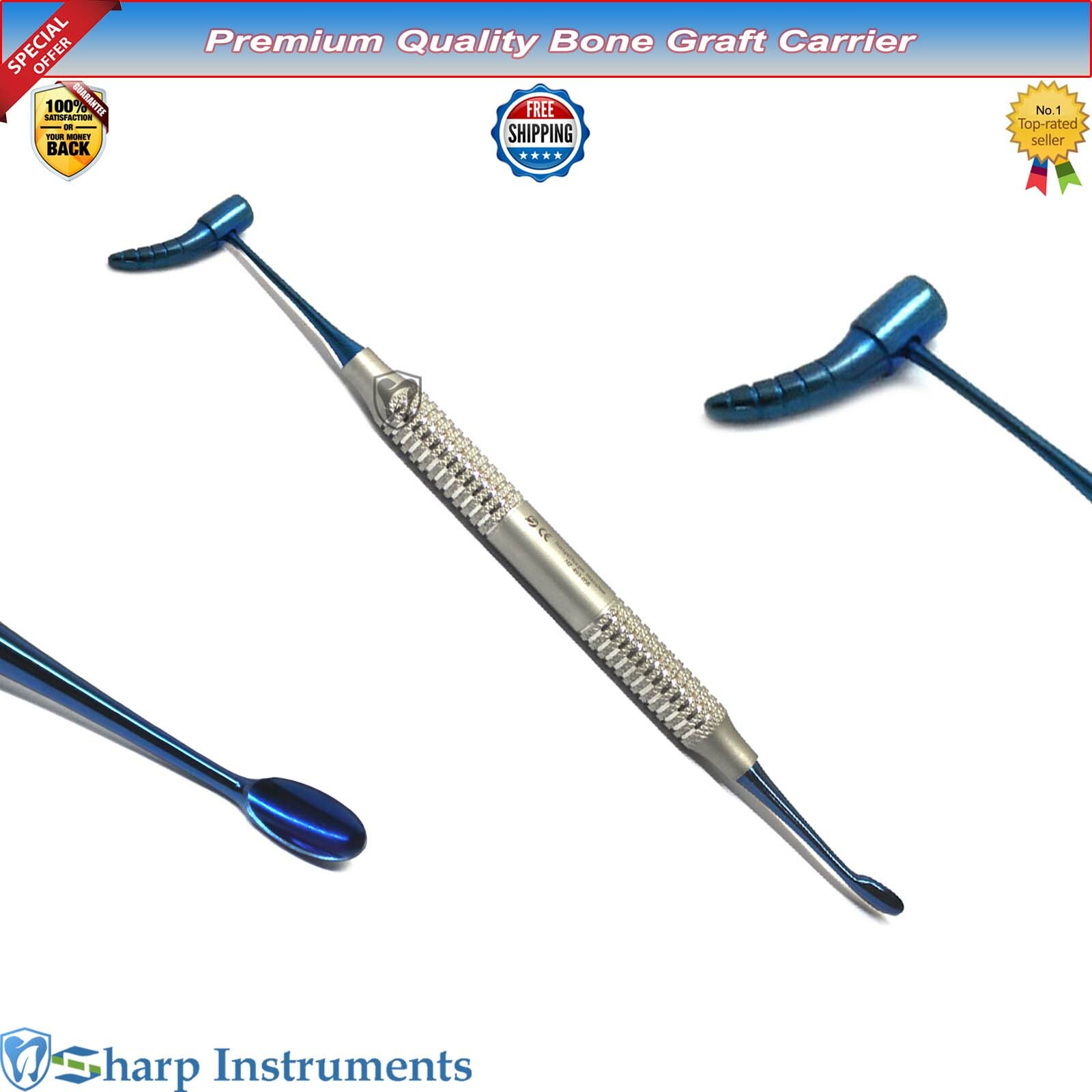 Dental Implant Bone Grafting Surgical Procedure Kit Plugger/Carrier ...