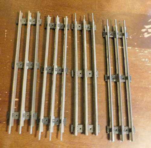 Marx 3-Rail Track - 4 Straight Pieces - O 27 | eBay