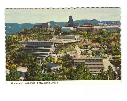 Homestake Gold Mine Lead South Dakota Vintage Postcard Unposted 4x6 | eBay