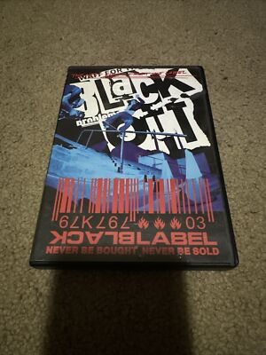 Rare Black Out DVD Black Label Skateboarding 2003 Tested Works | eBay
