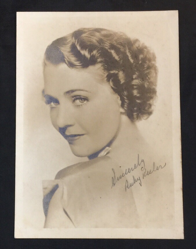 1930's Vintage Canadian born American Actress Singer RUBY KEELER photo ...