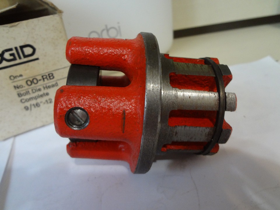 Ridgid Bolt Die Head Complete 00-RB UNC-9/16 | eBay