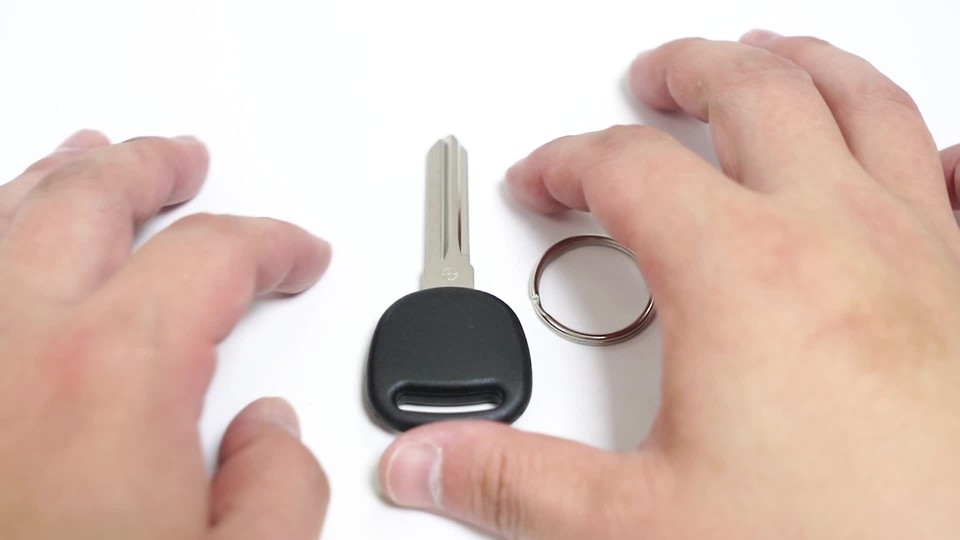 Chevrolet Transponder Ignition Key Uncut Blade Blank Car Key | Black ...