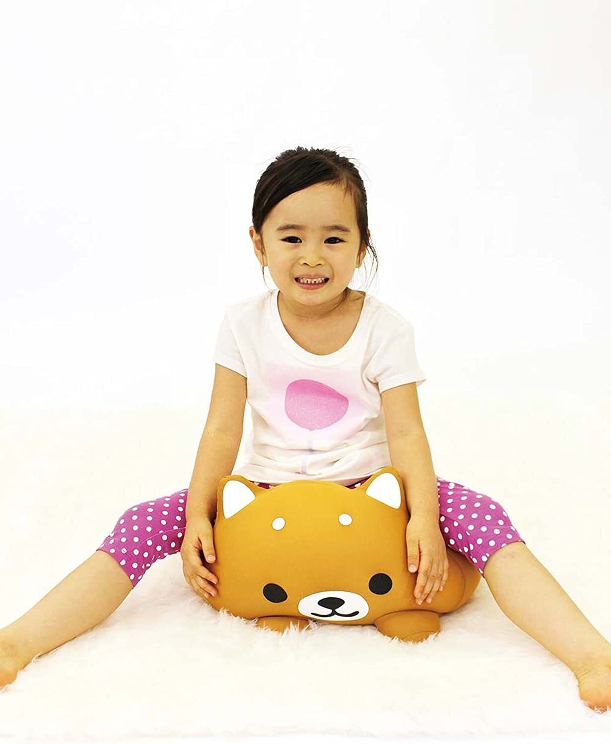 MOGU (Mog) Bead cushion character Inu Inuno White Wan Wanwan (total ...