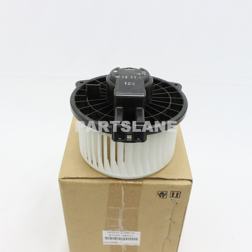 87103-0K011 Toyota OEM Genuine MOTOR SUB-ASSY, BLOWER W/FAN(FOR REAR ...