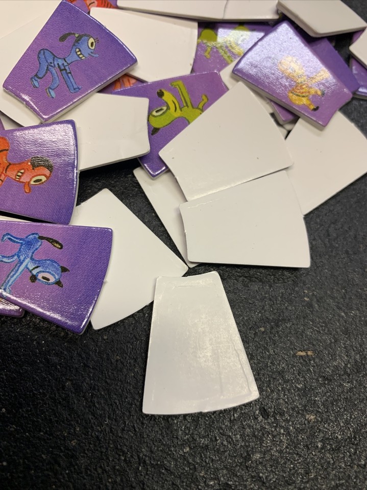 2003 Cranium Conga Board Game Replacement Scoring Tiles w/ Bag Pouch ...