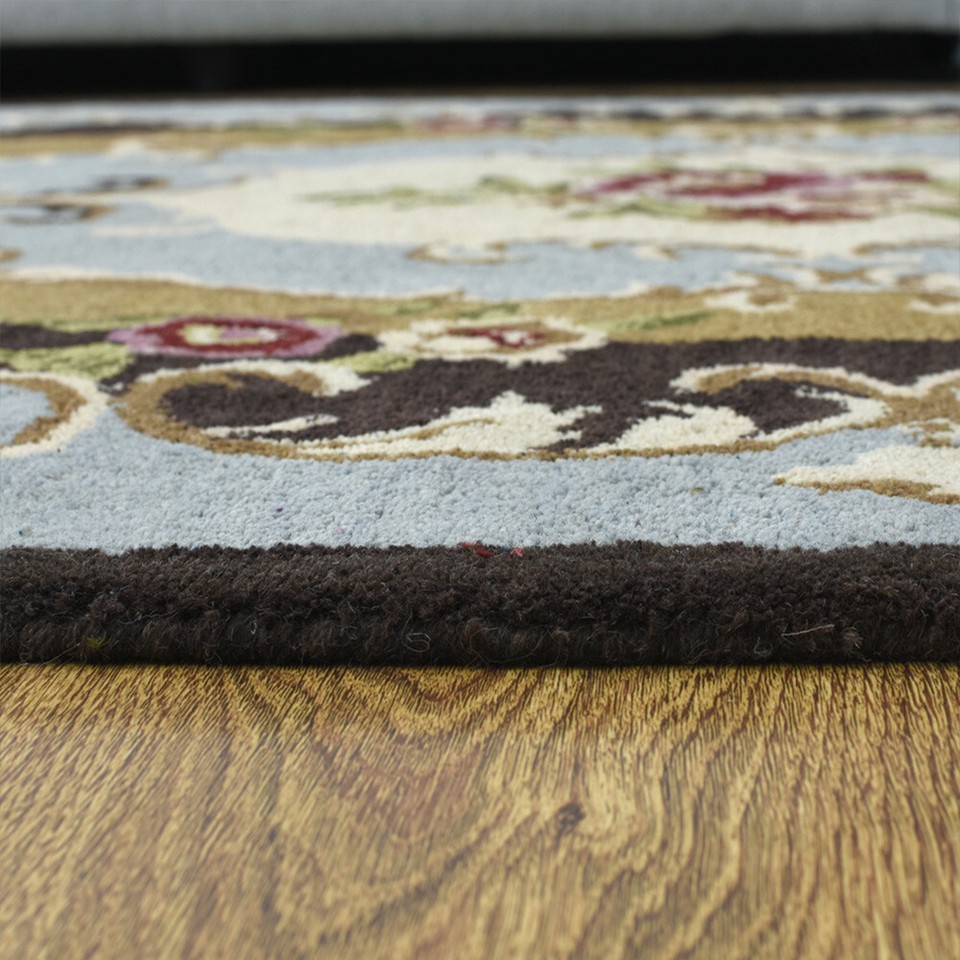 Victorian Style Aubusson All Sizes Area Rug Hand-tufted Wool Carpet | eBay