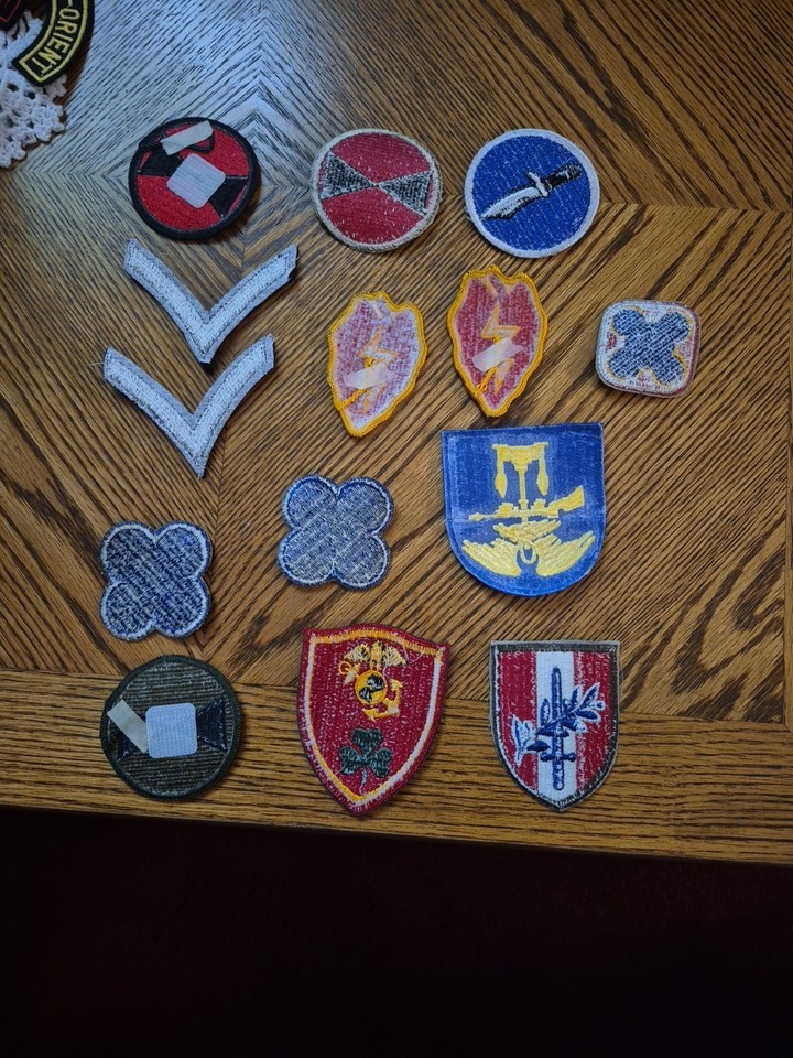 Lot Of 14 US WW2 Military Patches | eBay