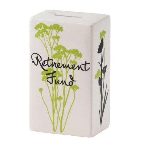 Ceramic Moneybox Retirement Fund Moneybox Money Box Money Bank Leaving ...