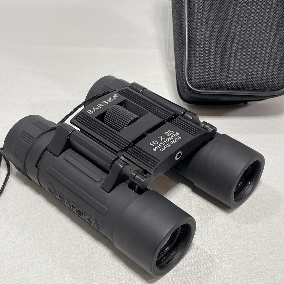 Barska Binoculars - 10 X 25 302 ft / 1000 yds - 101 M / 1000M Gently Used | eBay