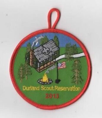 2013 Durland Scout Reservation RED Border [CA-887] | eBay