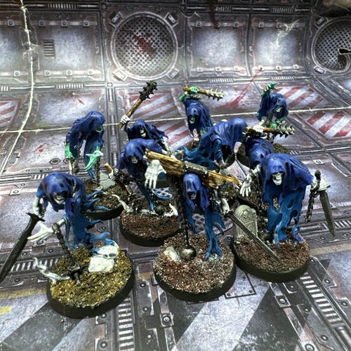 Warhammer AoS Age Of Sigmar Nighthaunt Chainrasp Horde Rasps X10 ...
