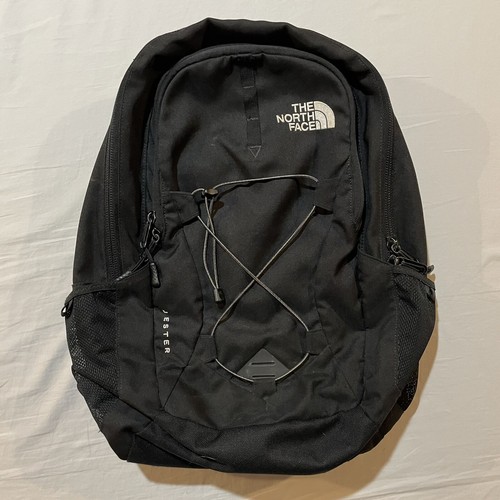 The North Face Jester Backpack Black Hiking Outdoor Padded Read | eBay