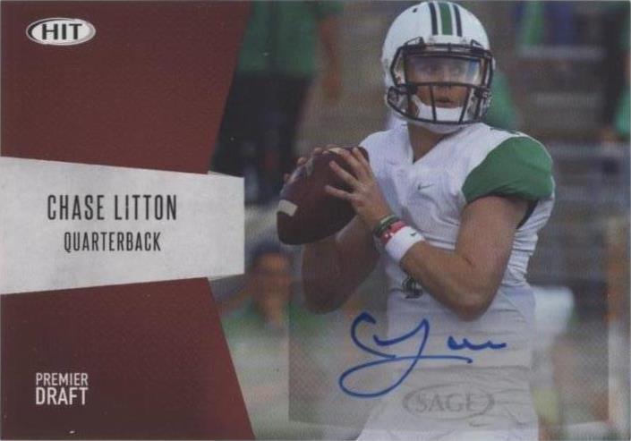 2018 Sage Hit - Autographs Chase Litton #A-6 Red (AU, RC) for sale ...