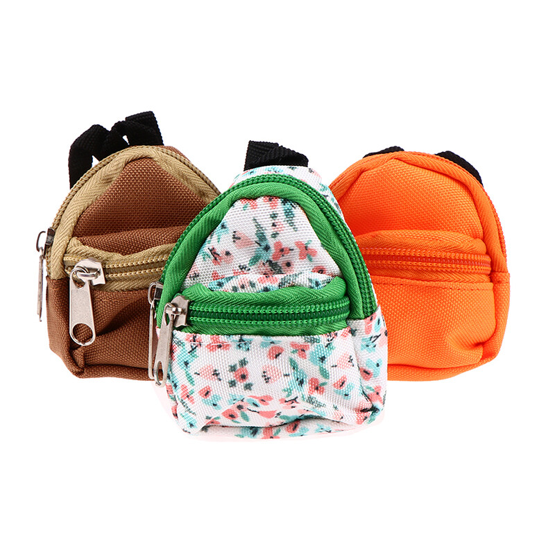 Doll Backpack Mini Bag Toys Cute Children Gifts for 1/6 doll scho;k; BM ...