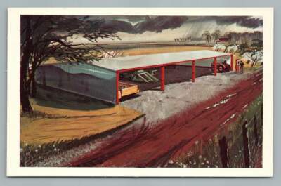 Stran-Steel Stran-Master Steel Lean-To Shed Building Advertising ...