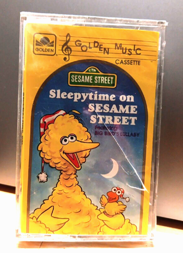 Sleepytime on Sesame Street Cassette By Golden Books **BRAND NEW SEALED ...