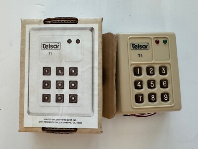 USP Telsar Lock T1 Wiring hook-up Keypad Numeric Number Pad Control ...